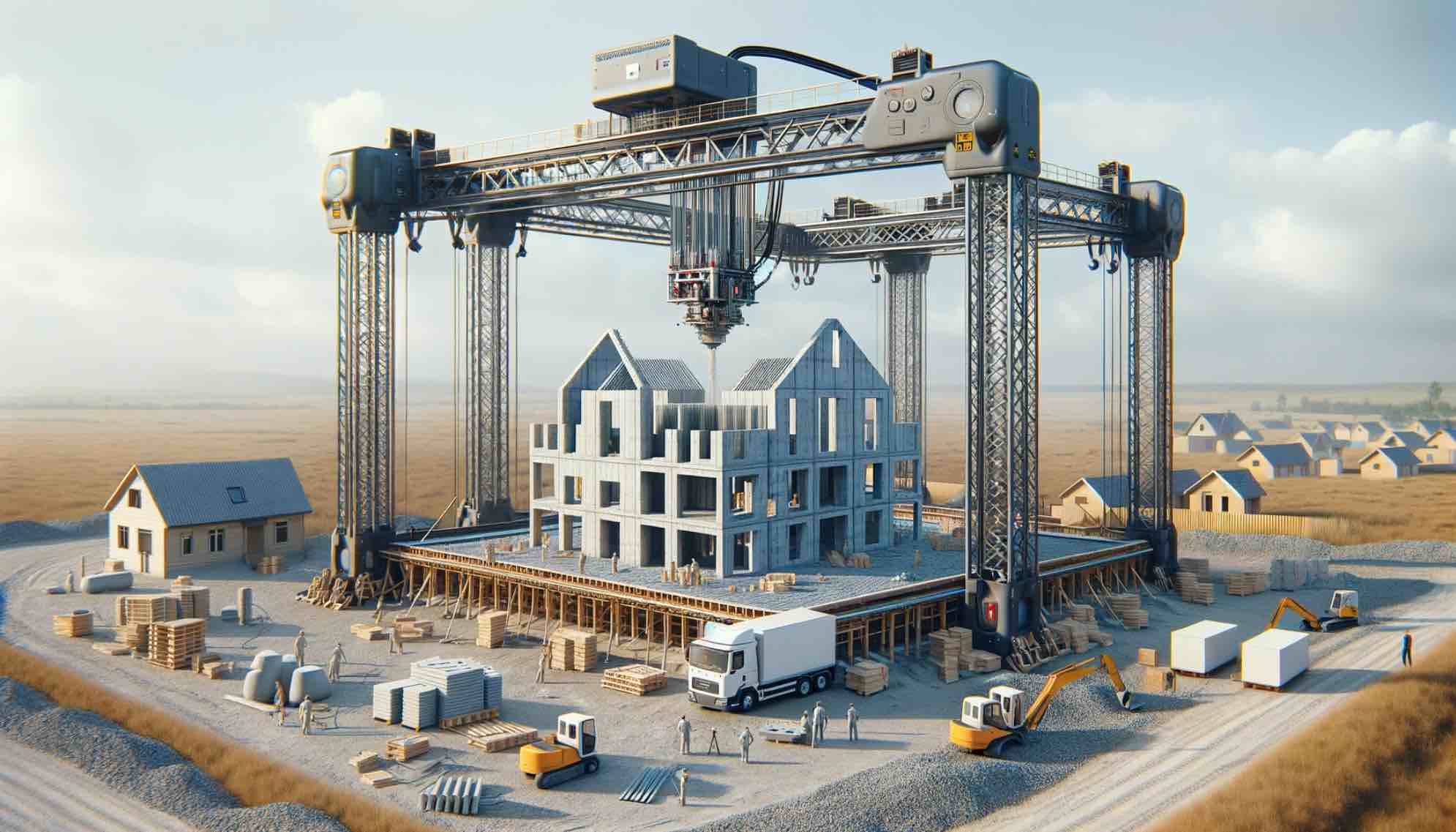 Construction 3D: solution innovante pour le logement durable